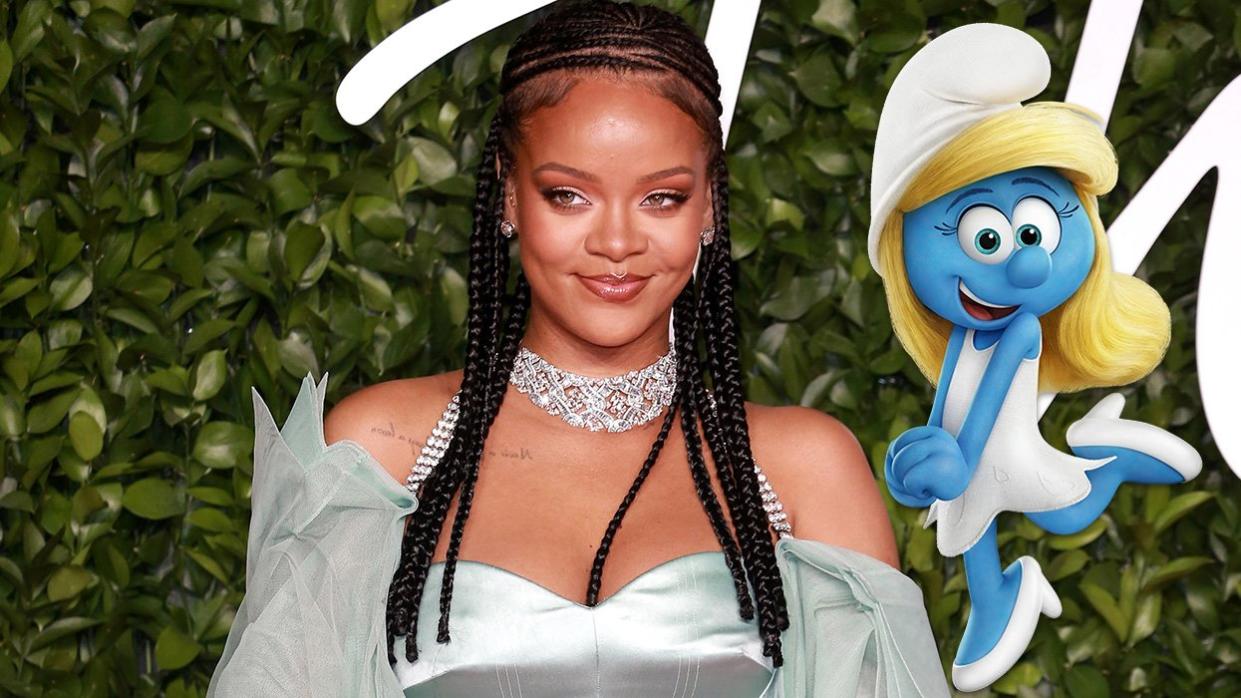 Rihanna Joins ‘The Smurfs’ Movie as Smurfette: ‘In My Blue Era ...